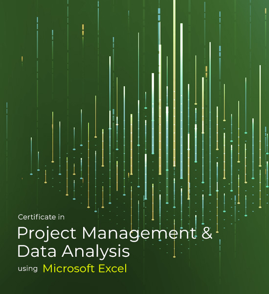 Certificate in Project Management and Data Analysis using Microsoft ...